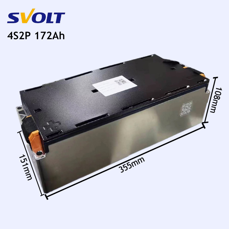 Совершенно новый аккумуляторный модуль Svolt 4s2p 14,8 В 172 Ач 180 Ач ...